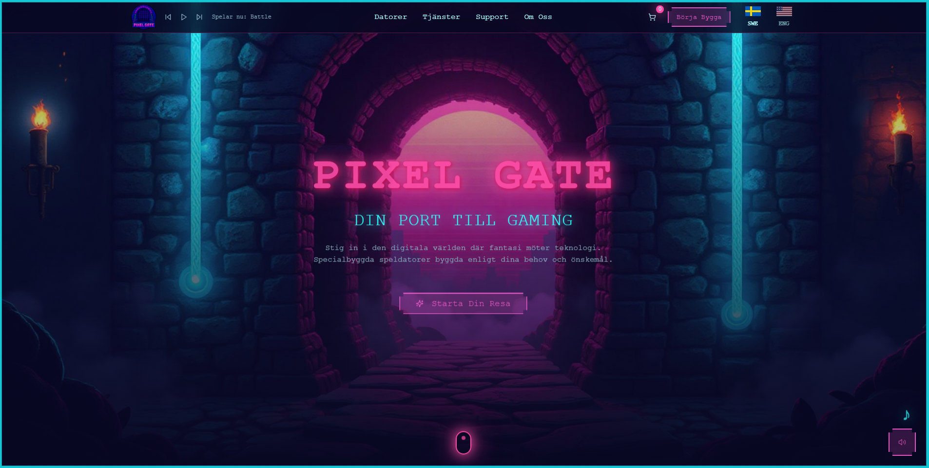 Pixel Gate - Custom Gaming PCs